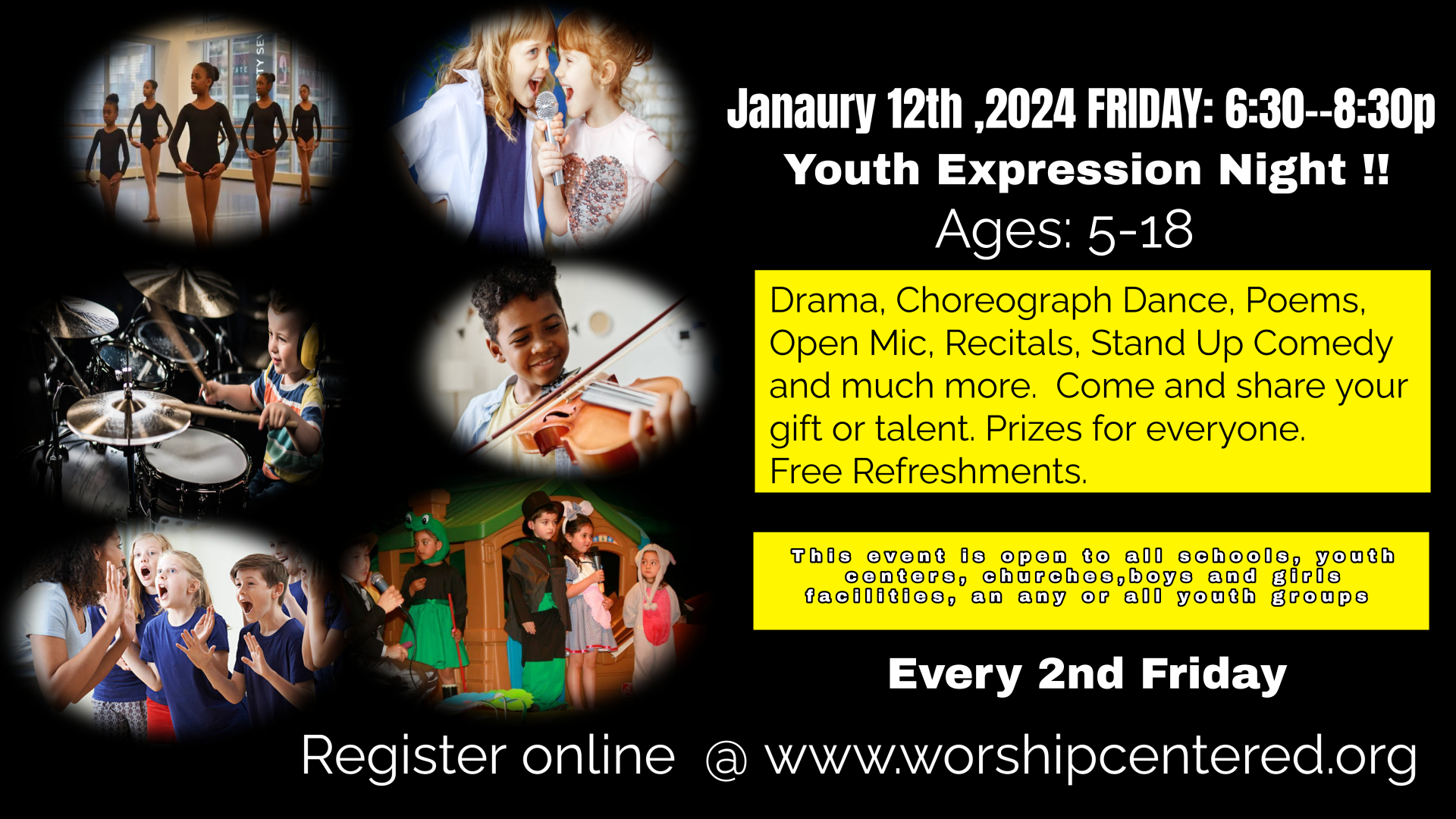 Youth Expression Night - The Worship Center