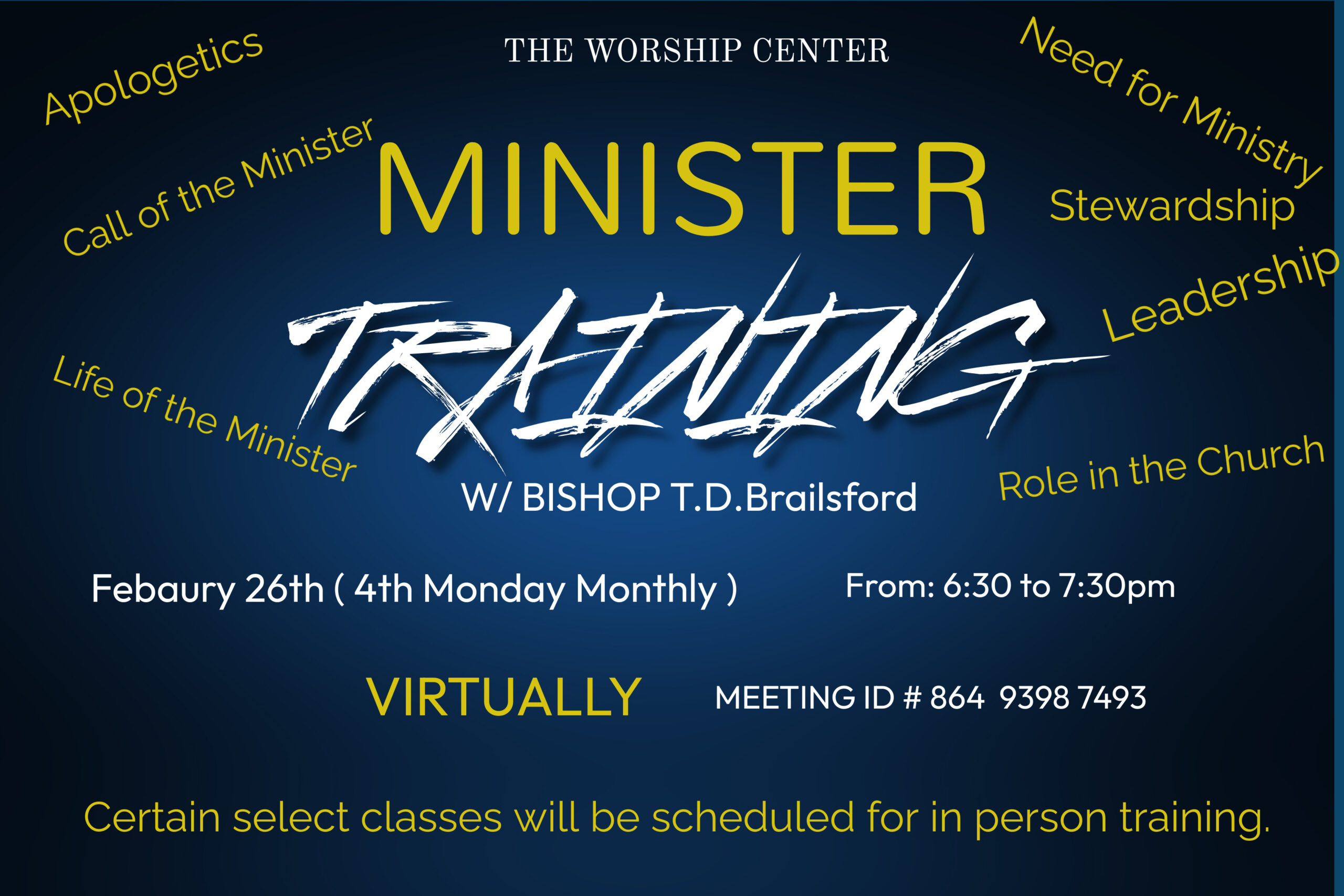 Next Steps - The Worship Center